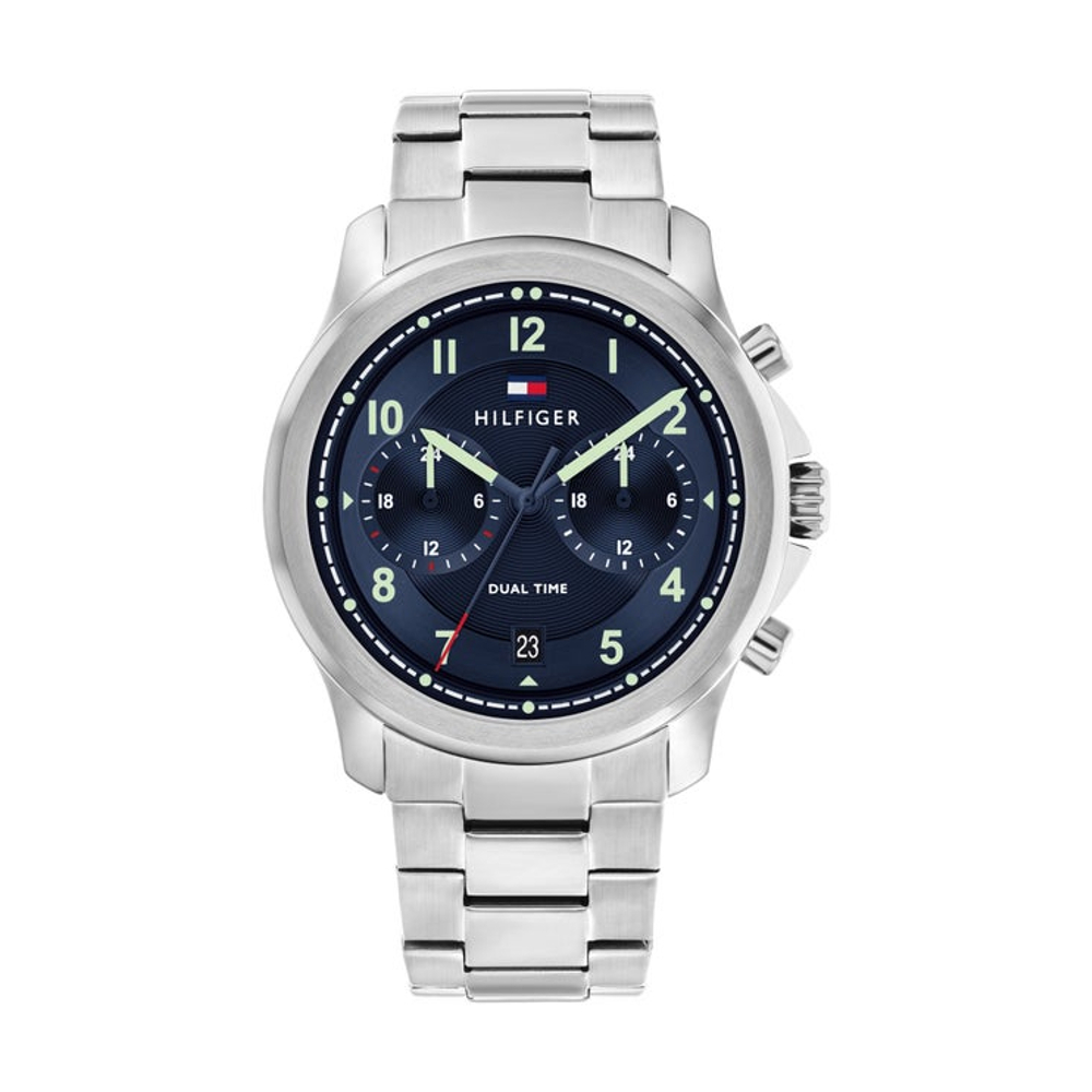 Tommy Hilfiger TH1710626 Mens Wesley Silver Stainless steel Bracelet ...