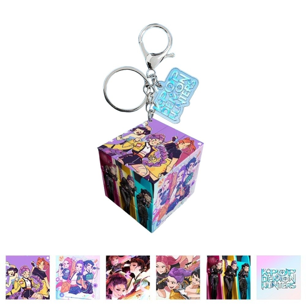 Fashion Huntrix Saja Boys Kpop Demon Hunters Keychain Rumi Mira Zoe ...
