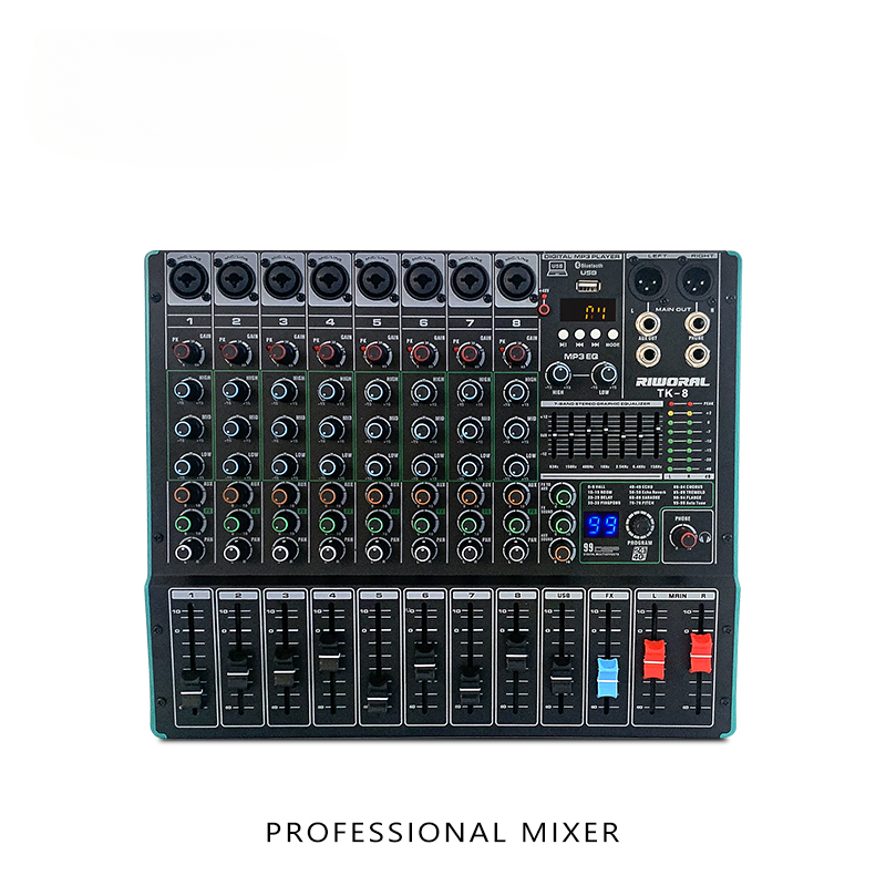 6 Channel Audio Mixer 8 Channel Sound system 12 channel Audio interface ...