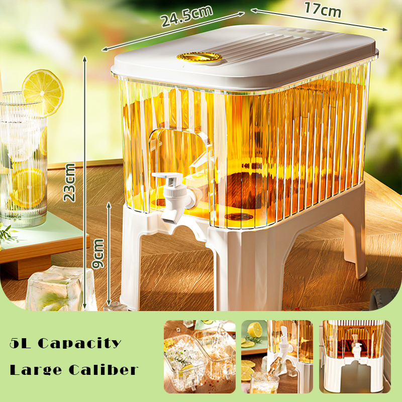 Vision 3L/5L Cold Kettle with Faucet Water Tank Drink Dispenser ...