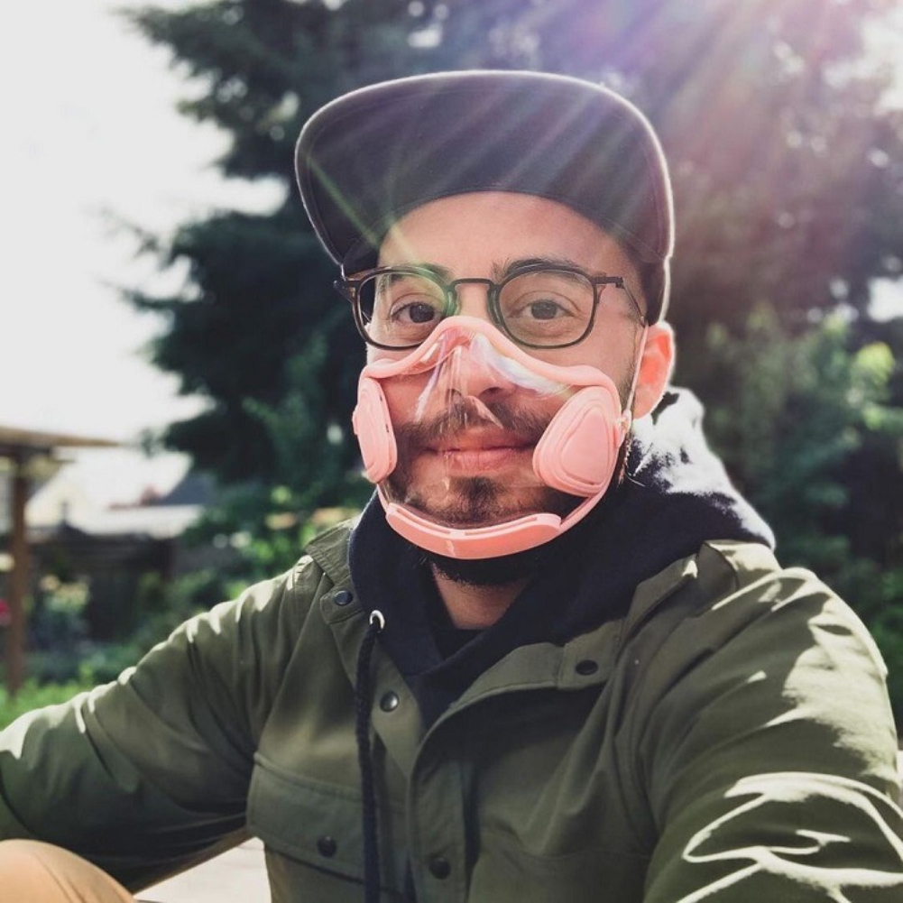 Beanie New 【With 6Pcs Mask Filter】Jelli M1 Mask w/ Ear Loops Clear ...