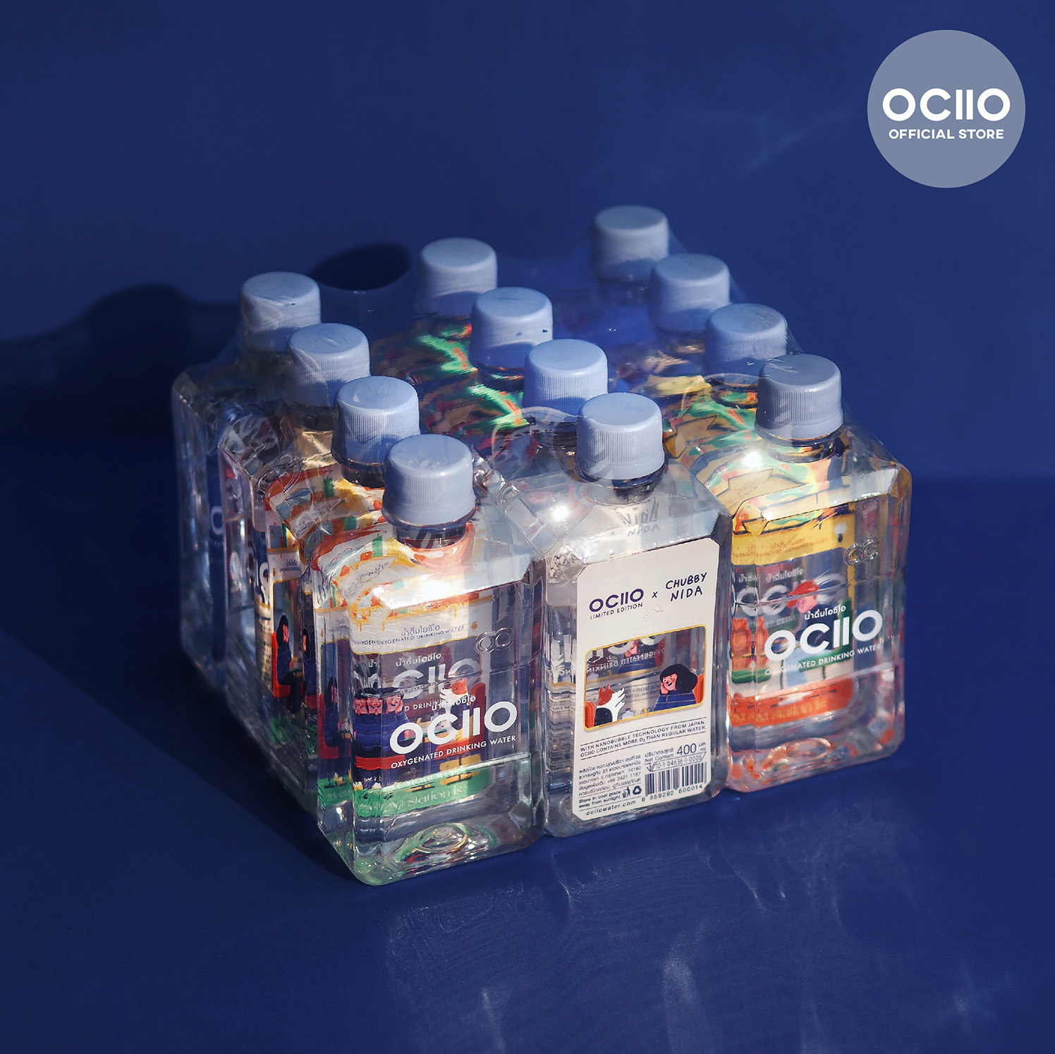 น้ำดื่มโอซีโอ(แพ็ค12 ขวด) Ociio x Chubbynida - OCIIO - ThaiPick