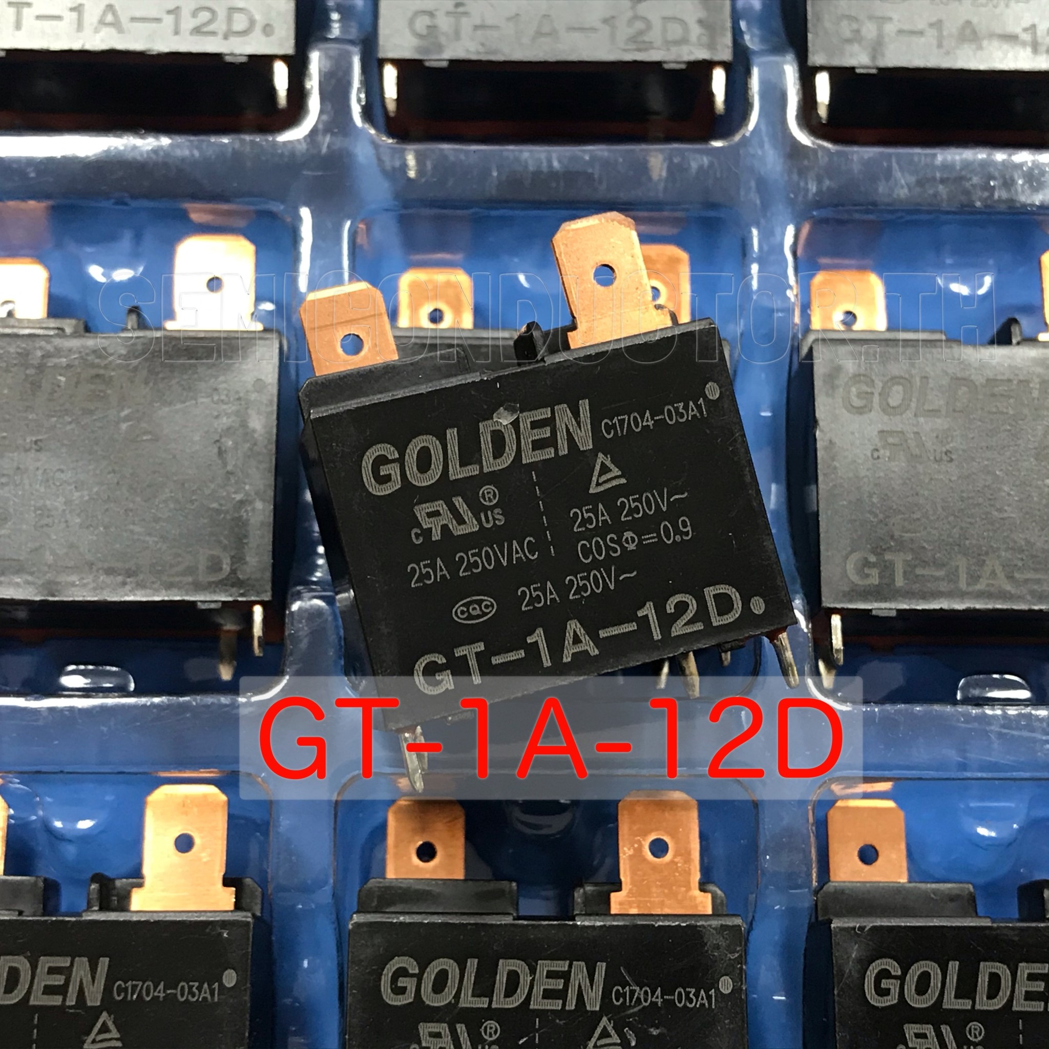 Relay GOLDEN GT-1A-12D รีเลย์ 12V 25A รีเลย์แอร์ | Lazada.co.th