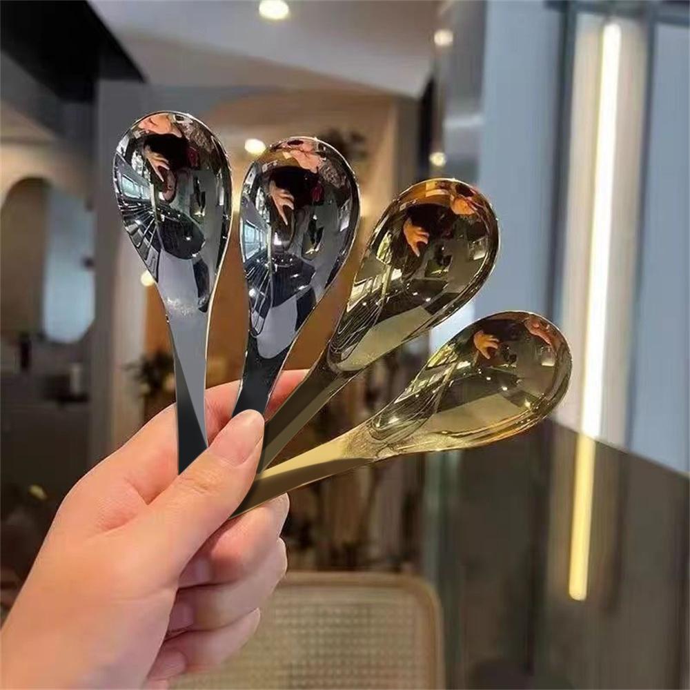 High-value Stainless Steel Spoon Thickened Adult Household Soup Spoon ...