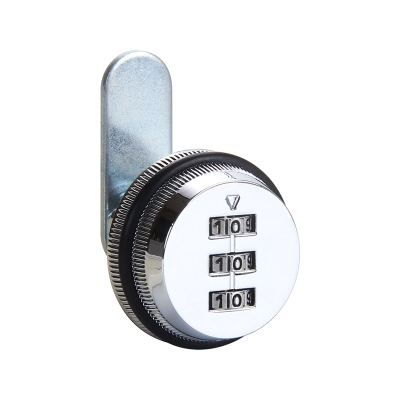 3 Digits Code Cam Lock Black Silver Color Password Mailbox Lock - M102 ...