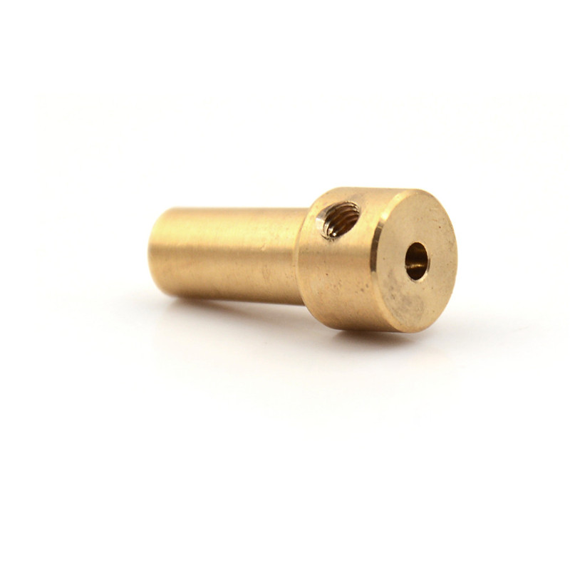 Brass 3.17mm Electric Drill Chuck JT0 Coupling Motor Shaft Coupler ...