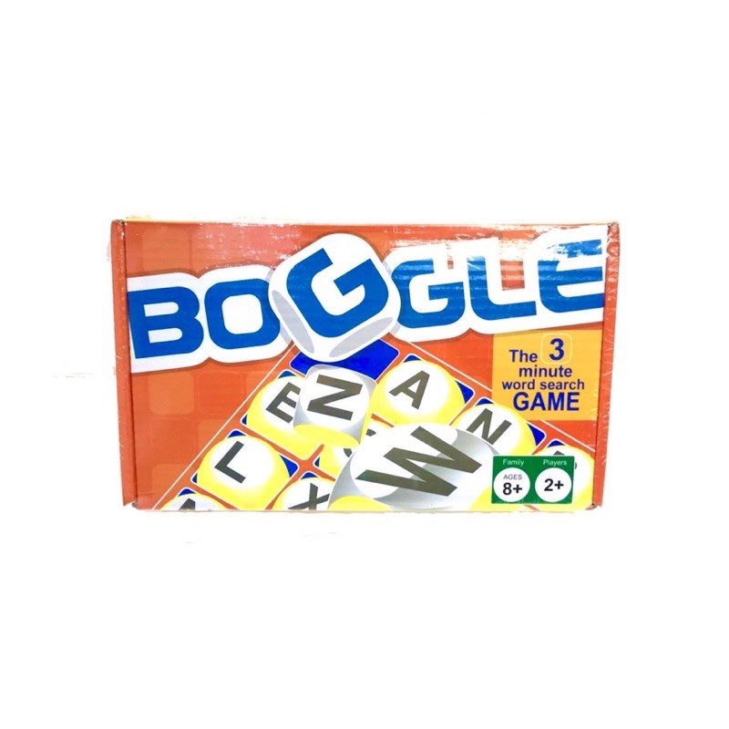Boggle English Word Search Educational Family BoardGame - Mainan Perkataan | Lazada