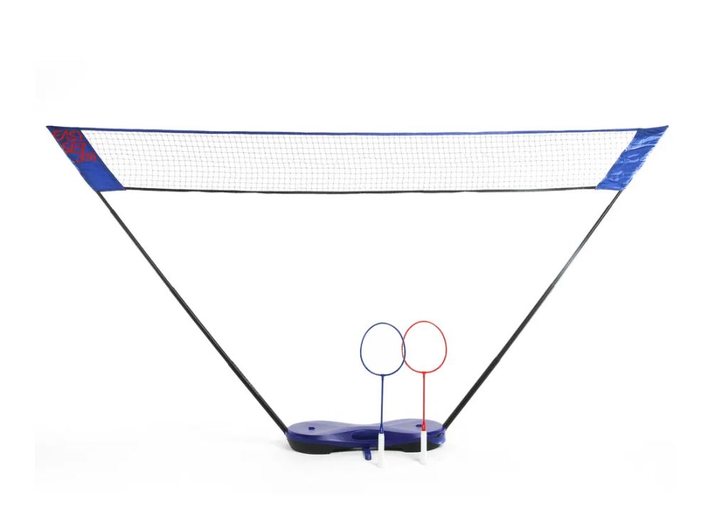 เซ็ตเน็ตแบดมินตัน แบบพกพา เน็ตแบด ตาข่ายแบดมินตัน PERFLY รุ่น EASY NET ...