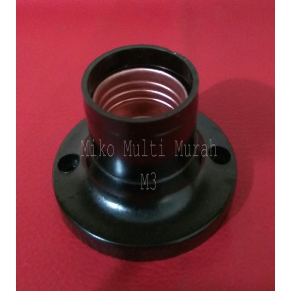 Fitting Plapon Tempat Lampu Duduk Hitam MURAH | Lazada Indonesia