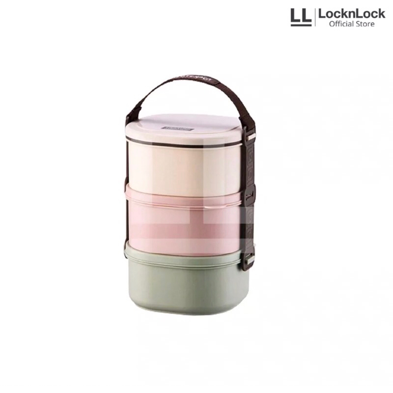 LocknLock 3 Tier Lunch Box HPL770 | Lazada Indonesia
