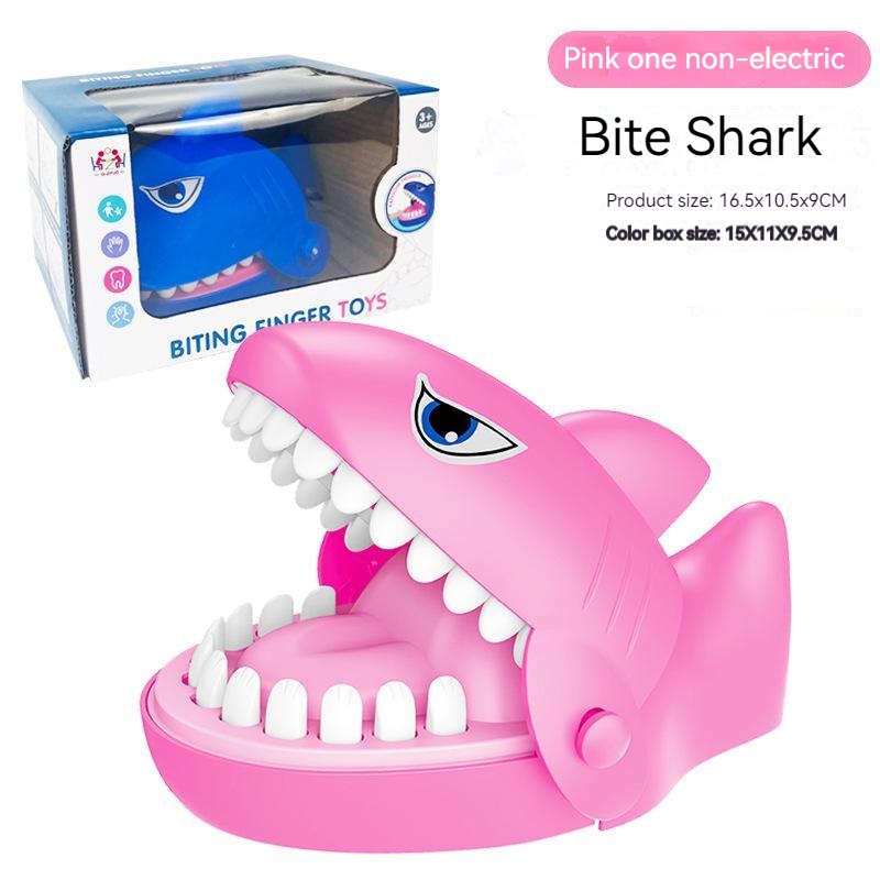 Practical Jokes Biting Shark Mouth Tooth Bite Hand Finger Shark Bar ...