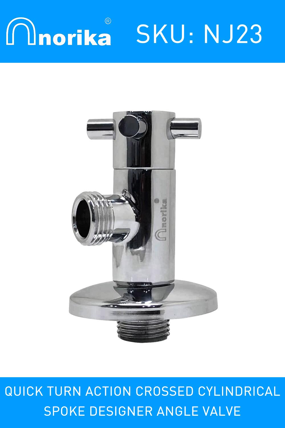 "NORIKA®" Bathroom Luxury Crossed Cylindrical Quick Action Bathroom ...