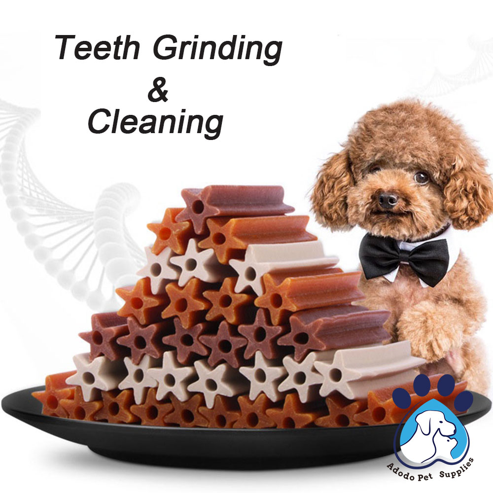 Adodo 220g Dog Dental Grinding Food Treat for Teeth cleaning Sticks or ...