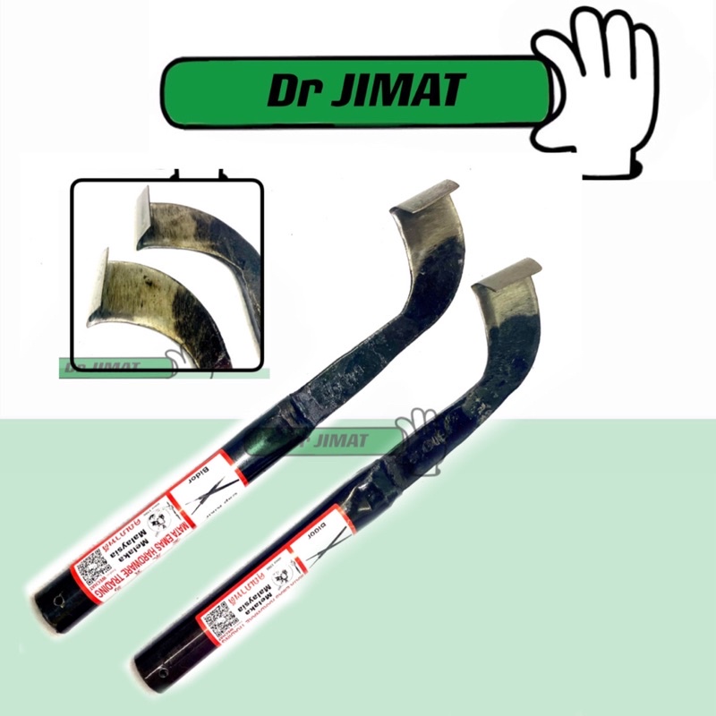 Pisau Menoreh Getah siap diasah tajambidohRubber Tapping Knife | Lazada