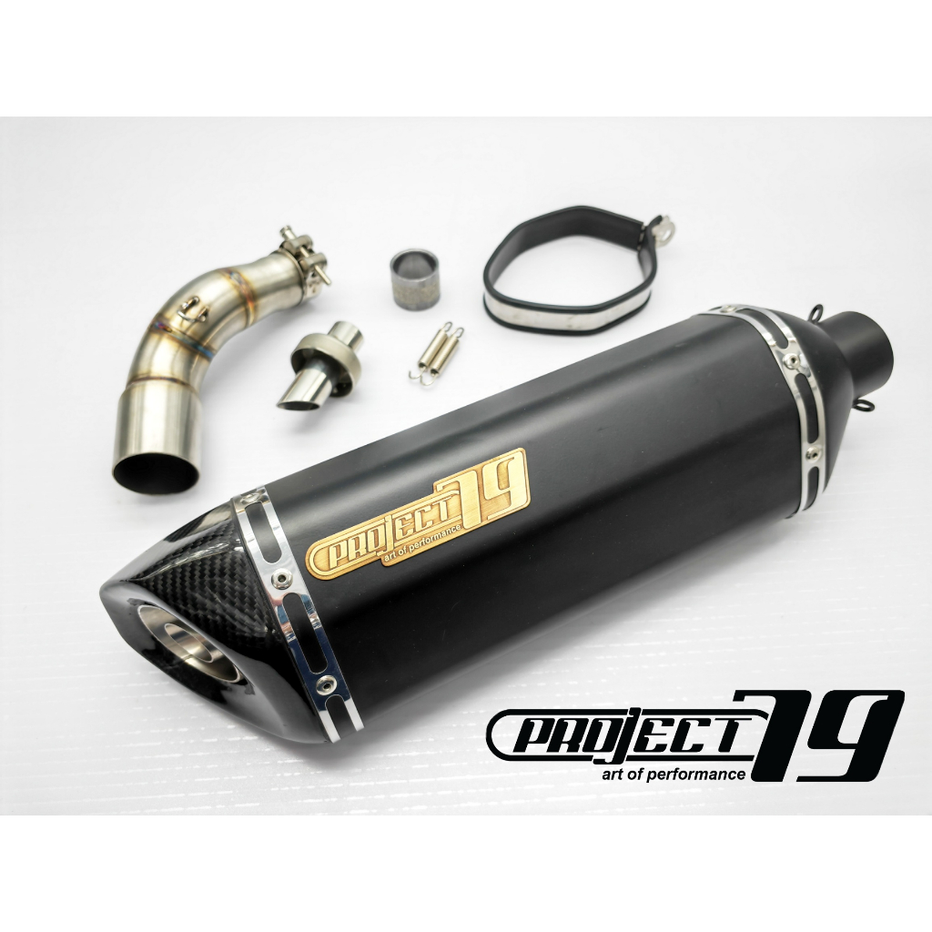 Project79 Exhaust YAMAHA R25 MT25 Slip On Piping Stainless Steel ...