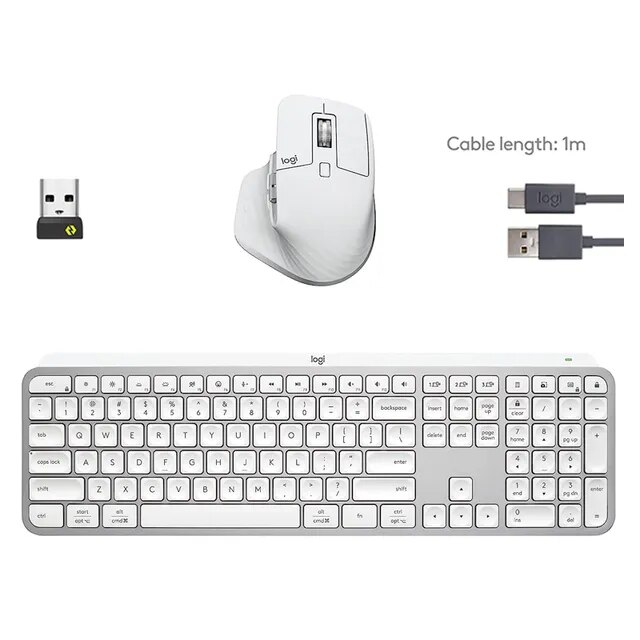 Logitech MX Keys Wireless Keyboard and Master 3S Mouse Performance ...
