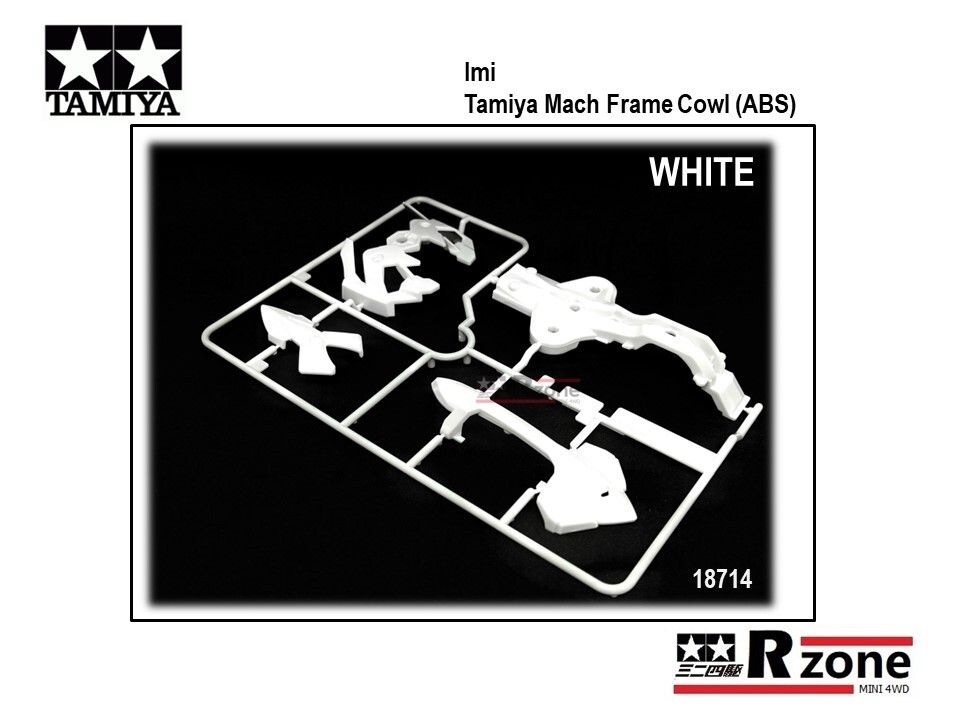 Imi Tamiya Mach Frame Cowl (White / Black / Smoke) ONLY for FM-A ...