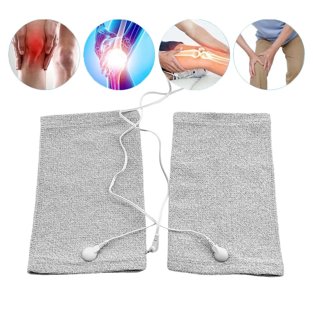 New model Physiotherapy Electrodes Knee Pads for Electric Foot Massager ...