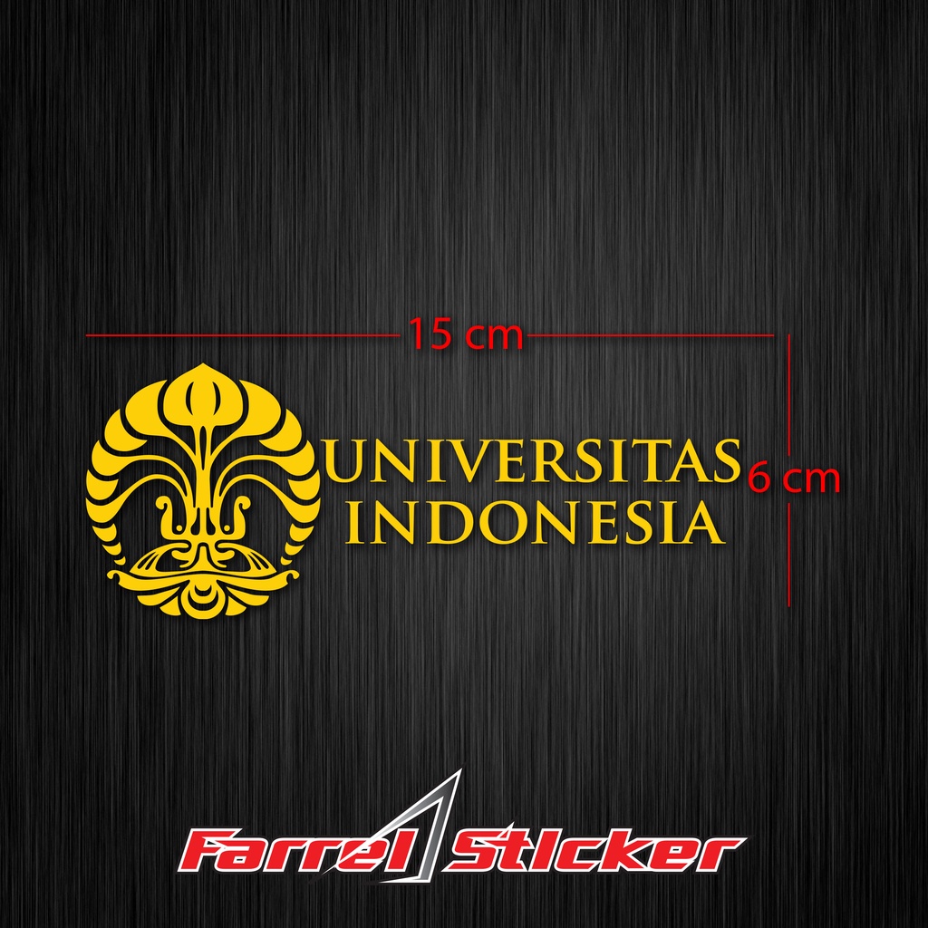 Sticker UI Stiker Universitas Indonesia | Lazada Indonesia