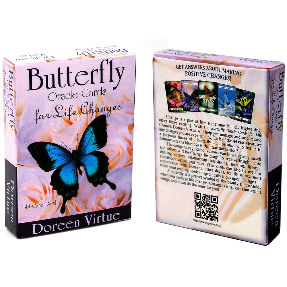 Butterfly Oracle Cards for Life Changes: A 44-Card Deck Doreen Virtue ...