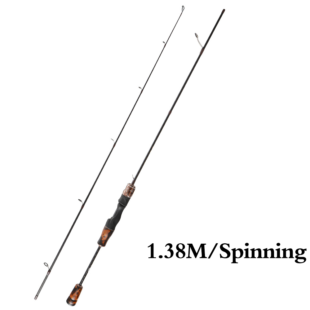 【NYA】1.38M/1.5M/1.68M/1.8M UL ultra-light Solid Tip Bait Casting ...