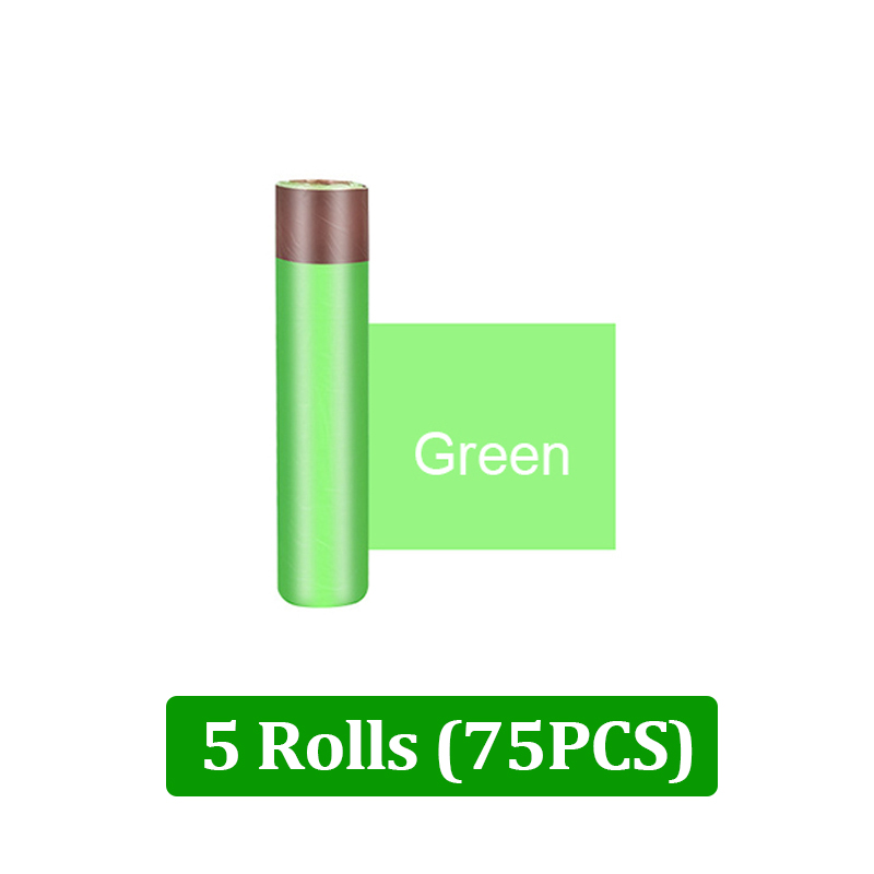 [$0.45 per roll] 100Pcs/Pack Thicken Disposable Garbage Bag Trash Bags ...