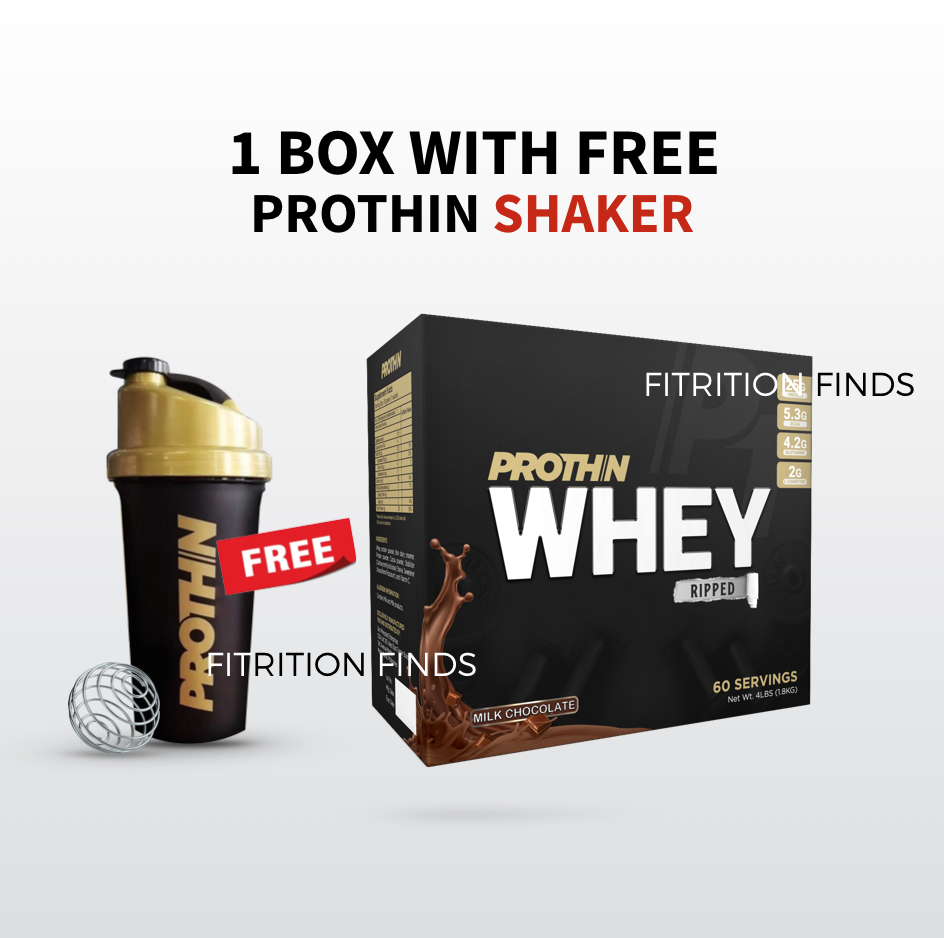 Prothin Whey Ripped (60 Servings) with FREE Tank Top | Lazada PH