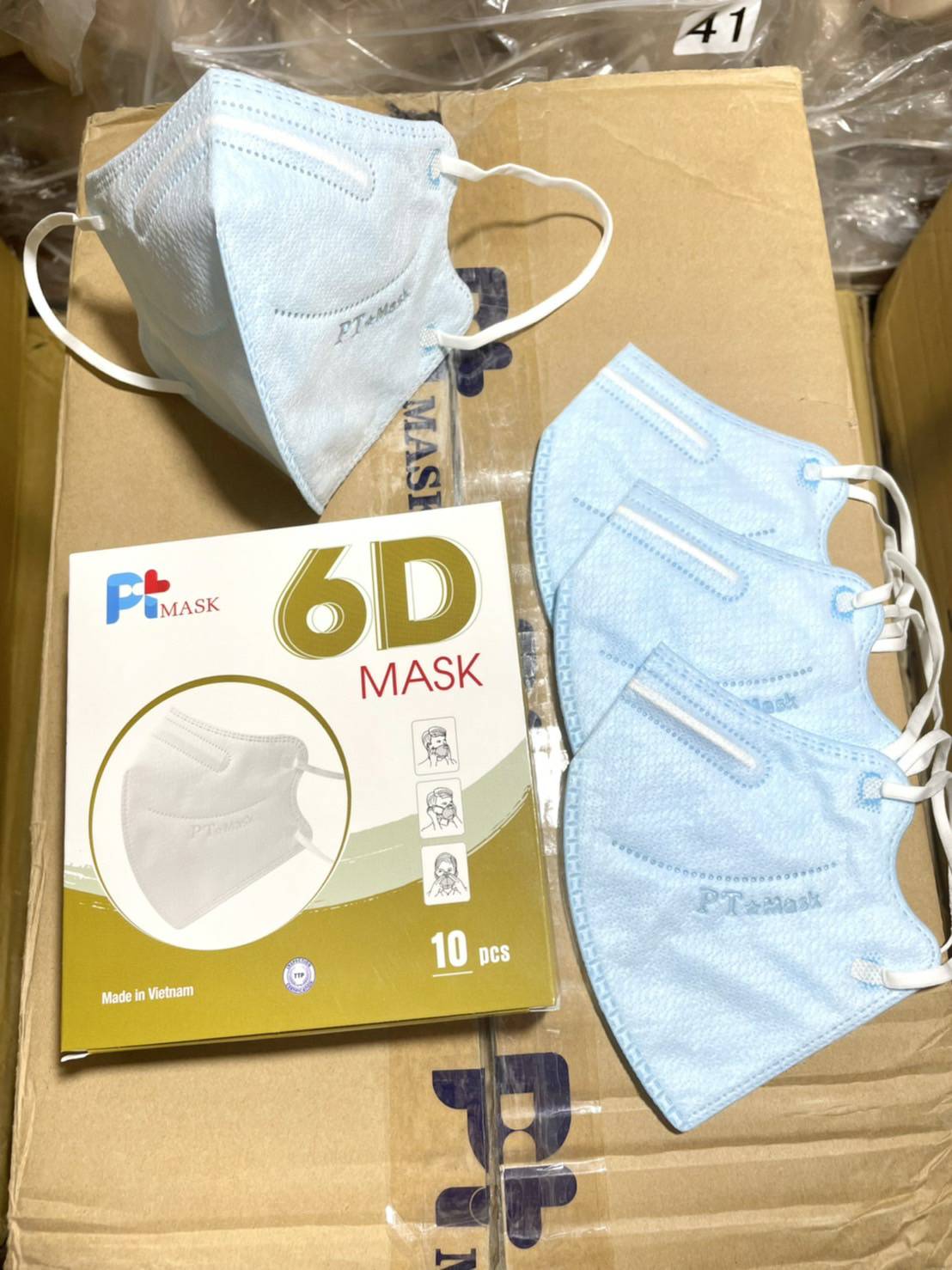 มาใหม่????หน้ากากอนามัย PT Mask 6D สินค้าผ่านการรับรอง ISO 9001-13485 1 ...