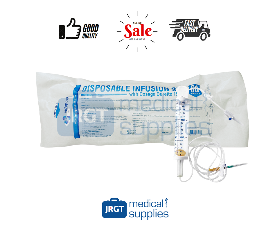 Indoplas Infusion Set (Burette Type) | Lazada PH