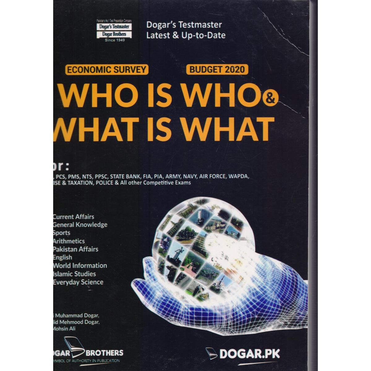 Who is Who & What is What | Daraz.pk