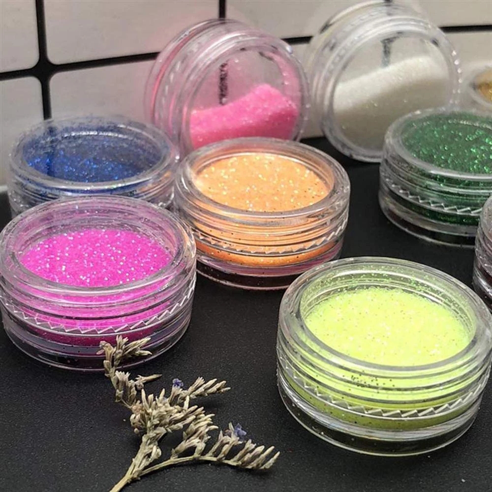 10pcs 5g/10g/20g Empty Plastic Cosmetic Makeup Jar Mini Face Cream Pots ...