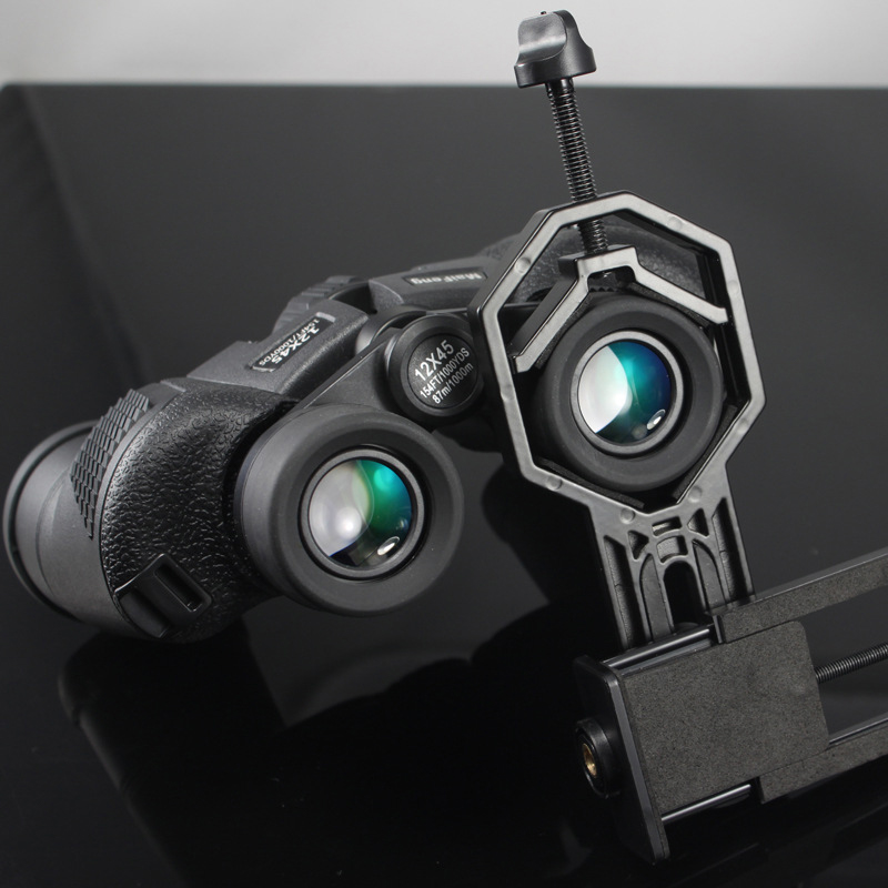 Cell Phone Adapter with Spring Clamp Mount Monocular Microscope ...