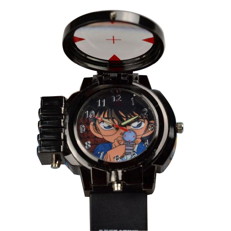 【Special offer】Anime Detective Conan Laser Children's Cartoon Watch ...