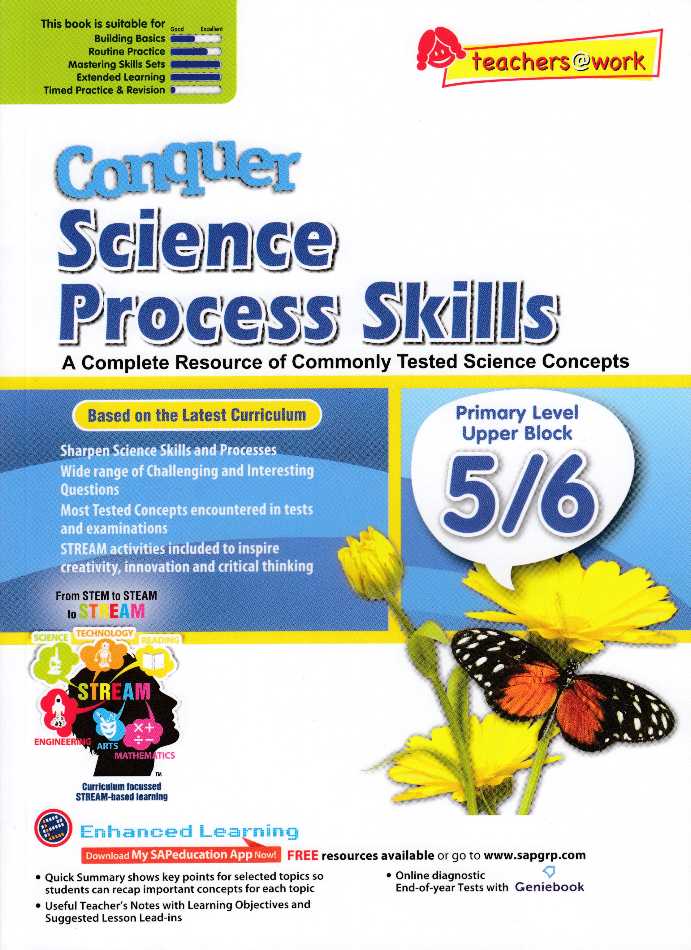 CONQUER SCIENCE PROCESS SKILLS UPPER BLOCK 5/6 BY DKTODAY | Lazada.co.th