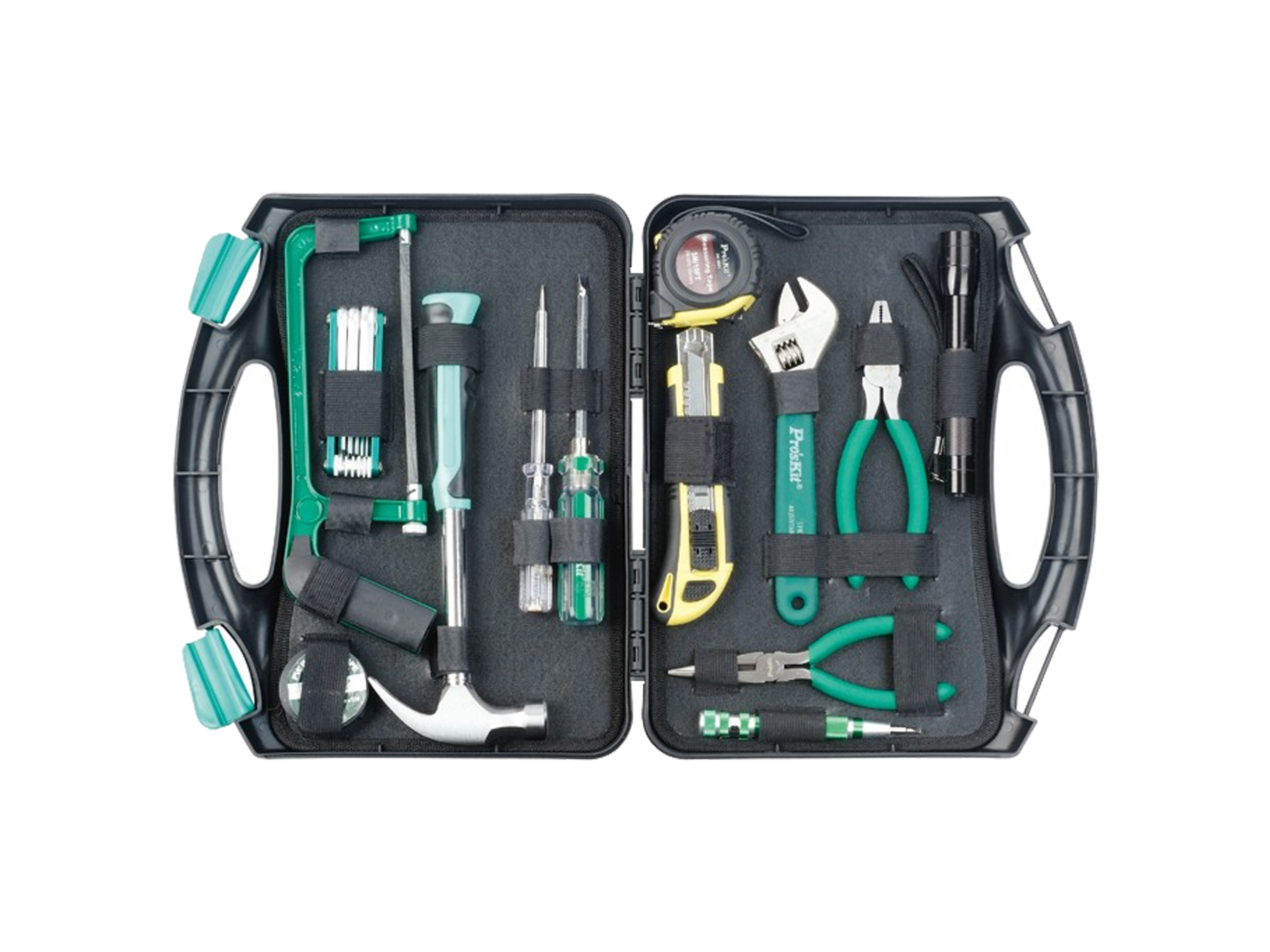 ชุดกระเป๋าเครื่องมือพื้นฐาน PK-2015 PRO'S KIT | Lazada.co.th