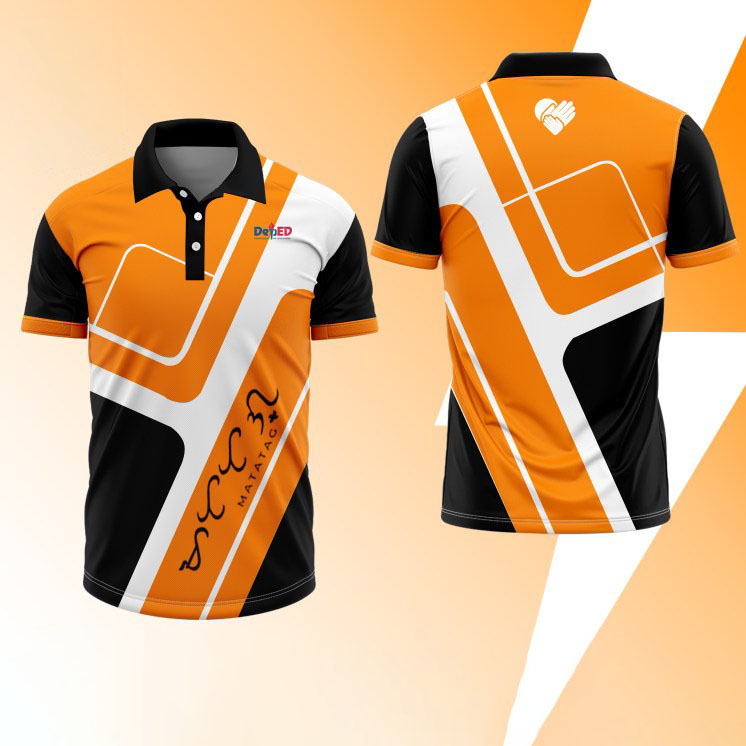 DEPED MATATAG UNIFORM SUBLIMATION POLO SHIRT FOR MEN AND WOMEN CODE:PL ...