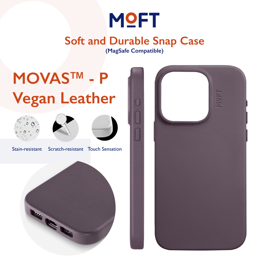 MOFT iPhone 15 Pro / 15 Pro Max MOVAS Leather Case | Lazada Singapore