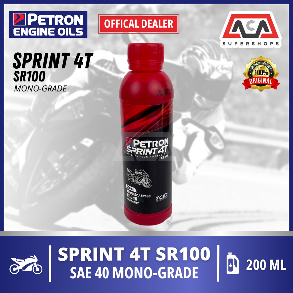 PETRON 2T OIL POWERBURN SMALL/ SPRINT 4T (200ML) | Lazada PH