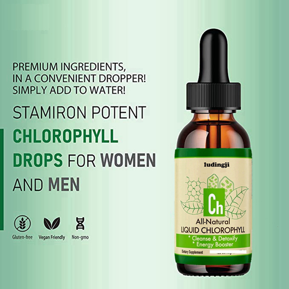 【Free-delivery】 Pure Chlorophyll Extract Chlorophyll Drops For Skin ...