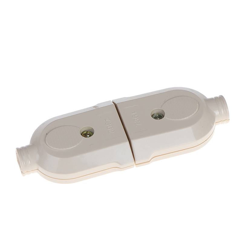 2 Pin EU Plug Male Female electronic Connector Socket Wiring Power ...