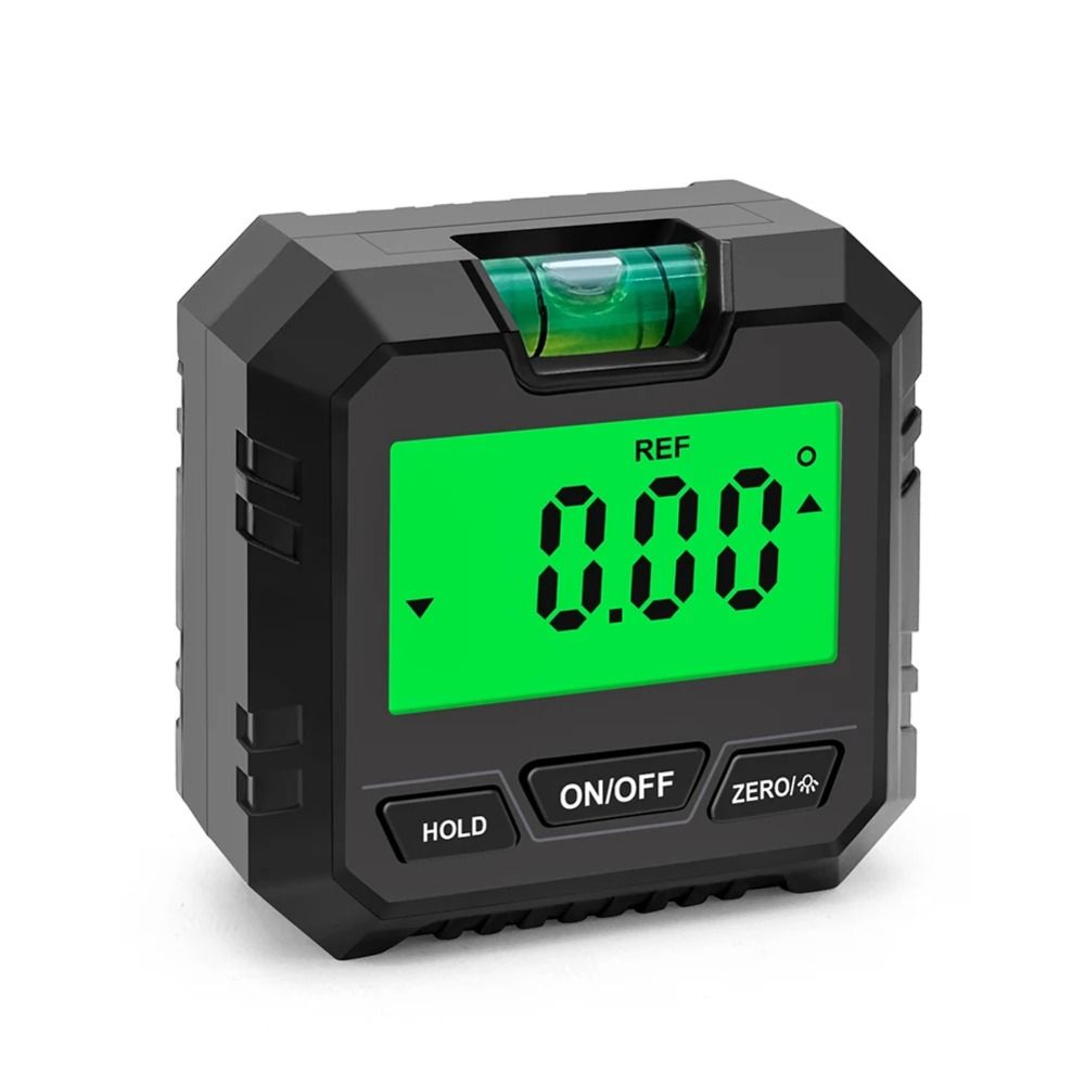 Protractor Magnetic Digital Level Box Lcd Screen Quick Measurement ...