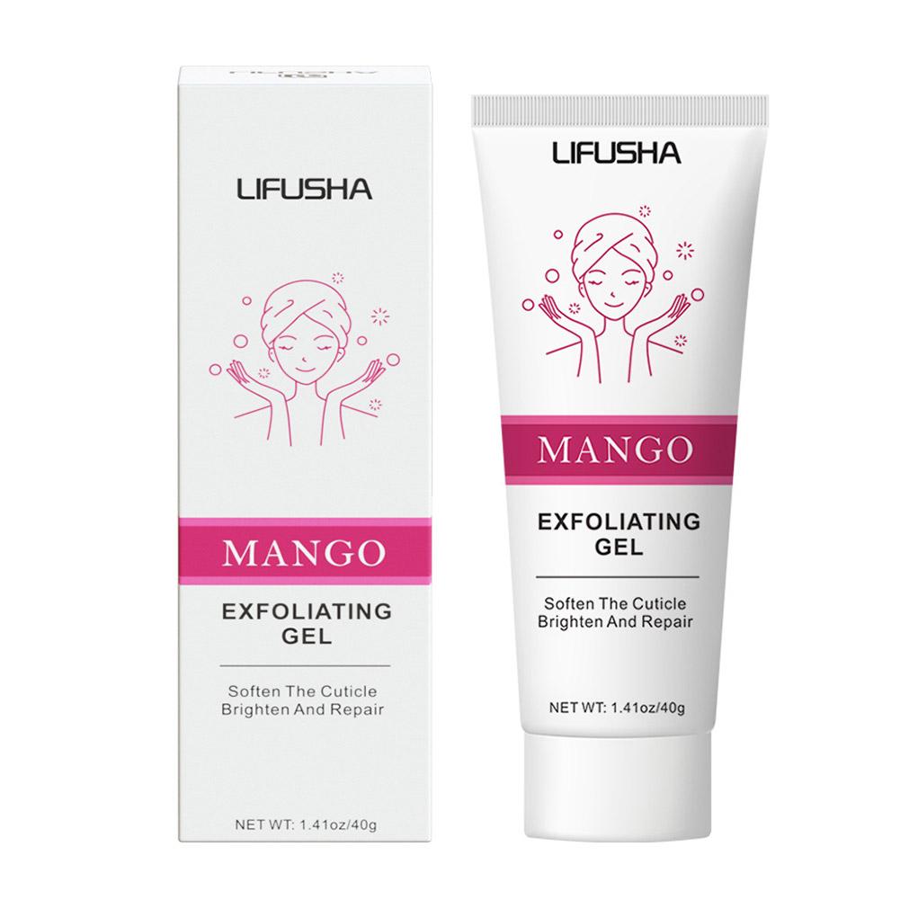 LIFUSHA Mango Exfoliating Gel Cream Face Exfoliators Brighten Repair ...