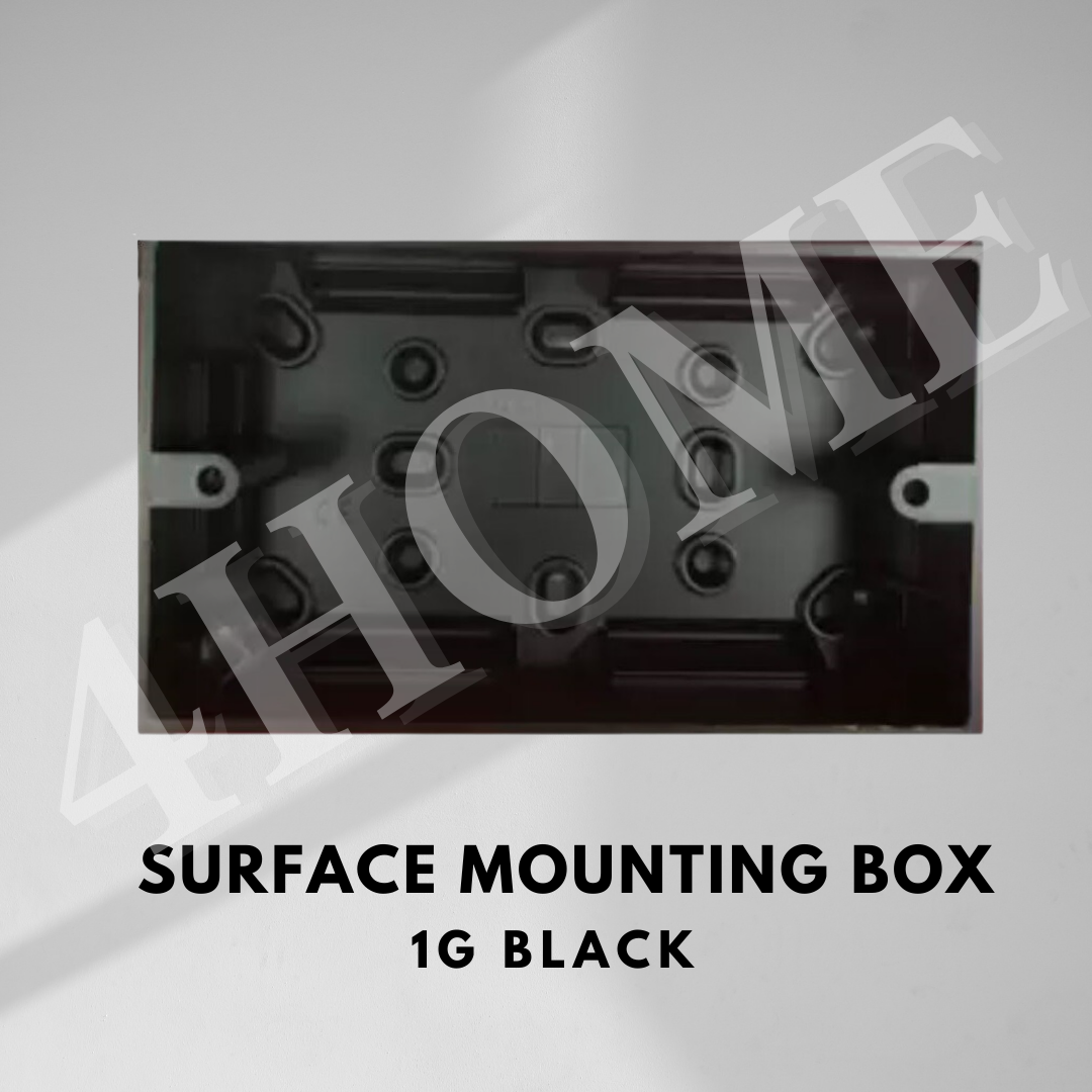 Legrand Mallia Senses Galion Jovia 1Gang 2Gang Compatible Surface Mounting Box Black Silver Rose ...