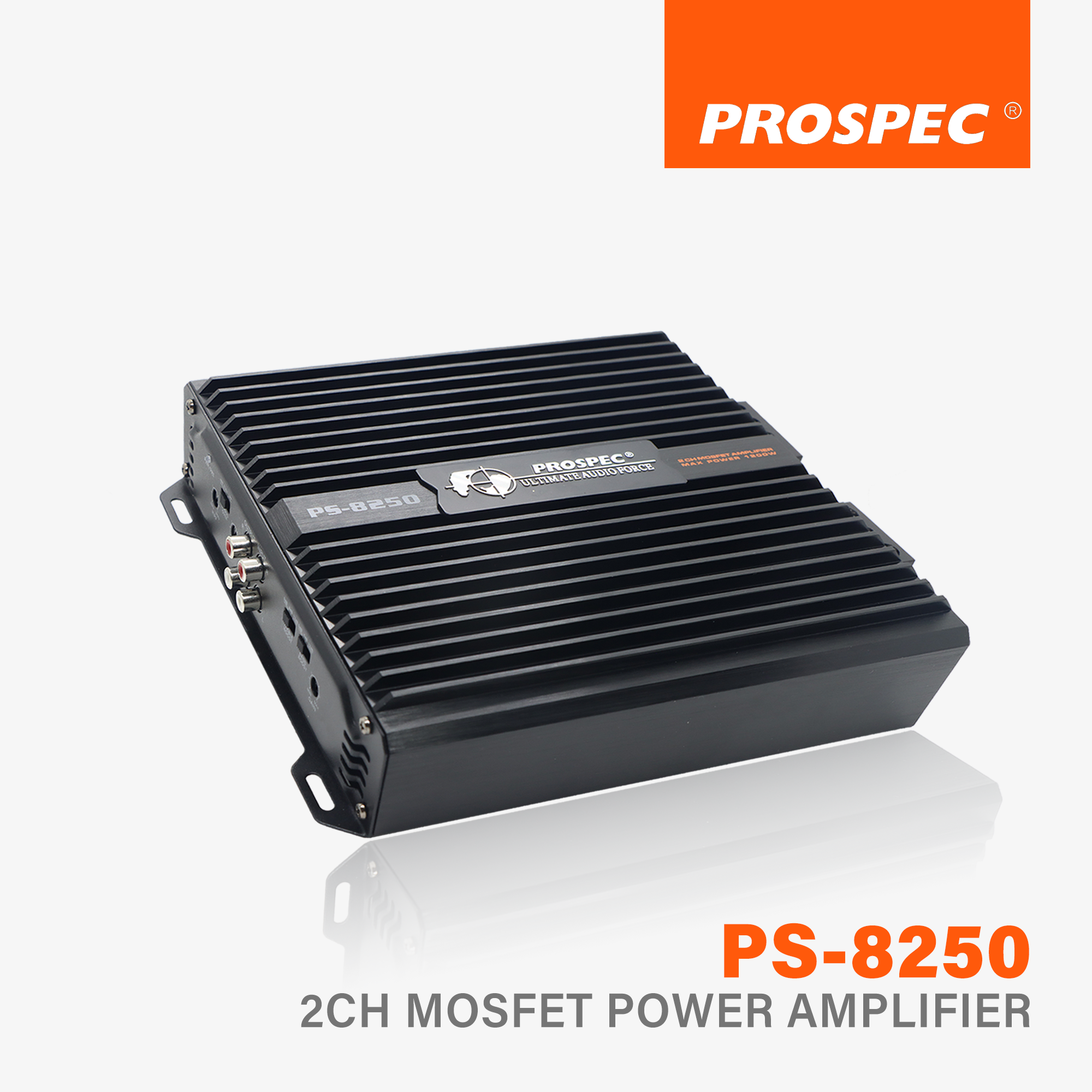 PROSPEC PS-8250 | Class-AB 2 Channel MOSFET Power Amplifier 1200W | 2CH Car Amplifier | 2-CH ...