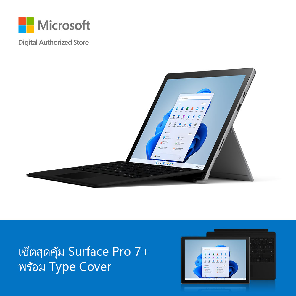 Laptop Microsoft Surface Pro 7 i58128 Thai Platinum Microsoft Surface ...