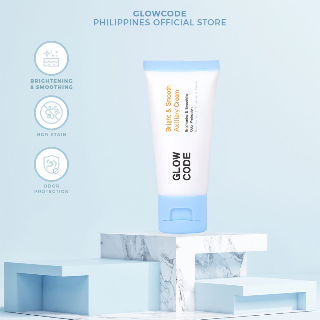 Glowcode Bright & Smooth Axillary Cream - Brightening Cream Underarm ...