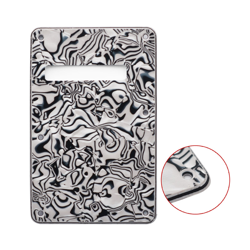 Electric Guitar 3ply Cavity Cover Spring Cover Back Plate Wiring Cover ...