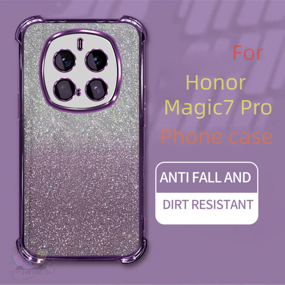 【Upmarket】For Honor Magic 7 Pro Phone Case Transparent Lens Protector ...