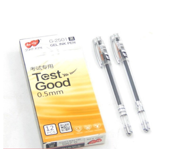G-2501 TEST GOOD GEL PEN 0.5MM 12 PIECES BLACK(BALLPEN) | Lazada PH