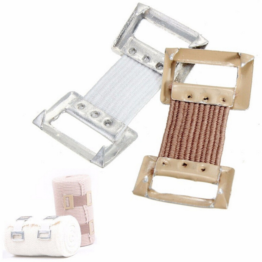 10Pcs Replacement Elastic Bandage Wrap Stretch Metal Clips Fixation ...